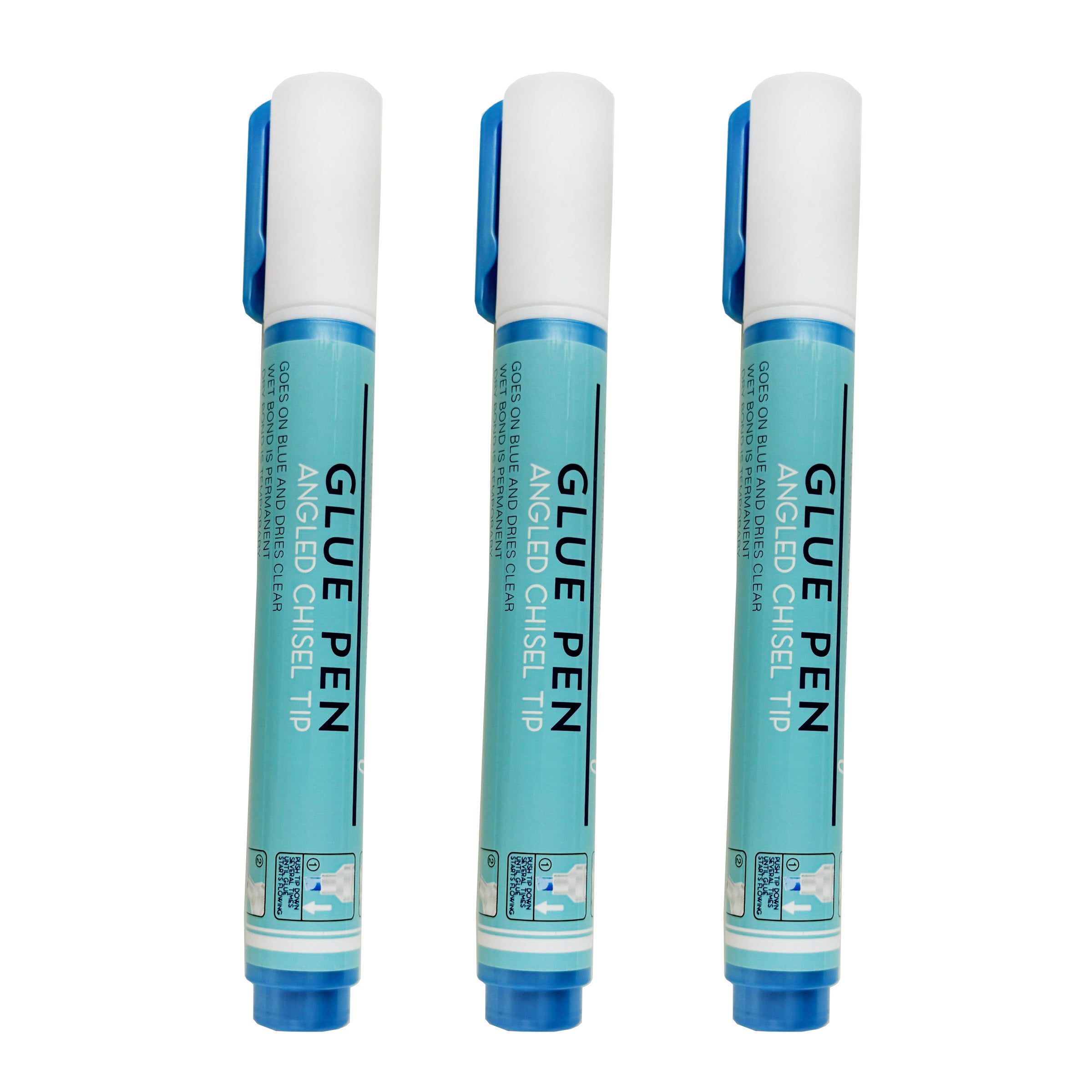 KC Glue Pens Small Chisel Tip 3Pk – Kingston Crafts