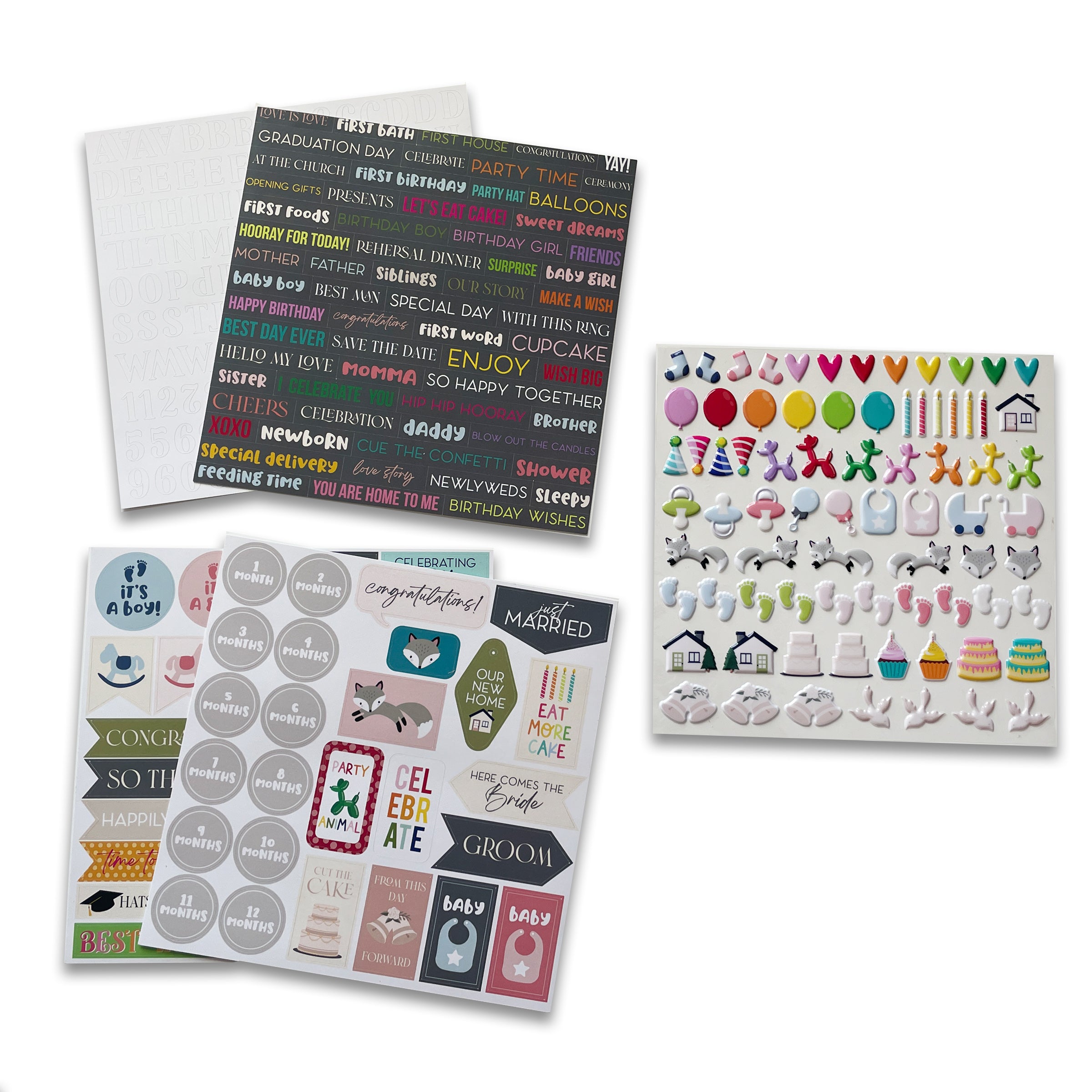 KC Celebrations Sticker Kit – Kingston Crafts